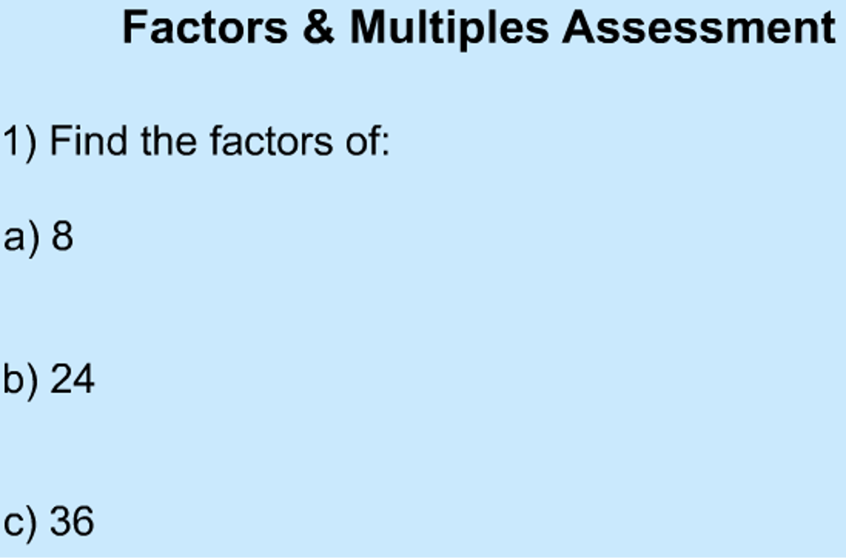 Factors-and-multiples