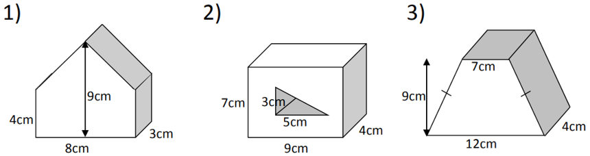 Volume of Prisms