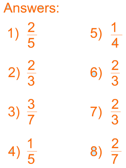 Simplifying Fractions